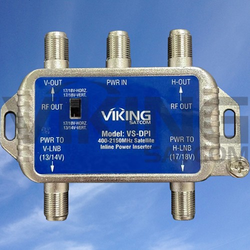 Dual LNB Power Inserter | Viking Satcom