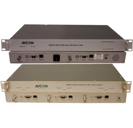 Avcom Dual & Triple Rack Mount 2.3GHZ & L-Band Remote Spectrum Analyzer ...