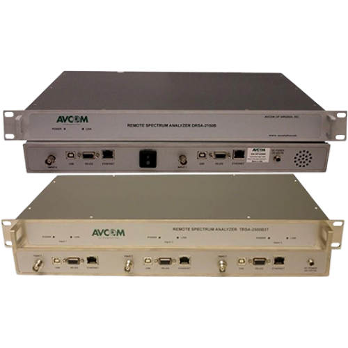 Avcom Dual & Triple Rack Mount 2.3GHZ & L-Band Remote Spectrum Analyzer ...